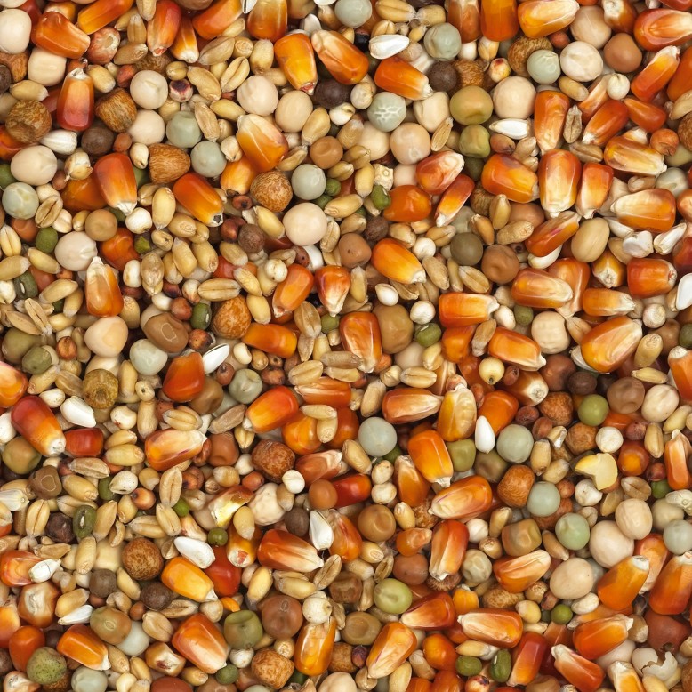 Racing red Cribbs maize Nr.25 - Product - Vanrobaeys - Quality pigeon feeds